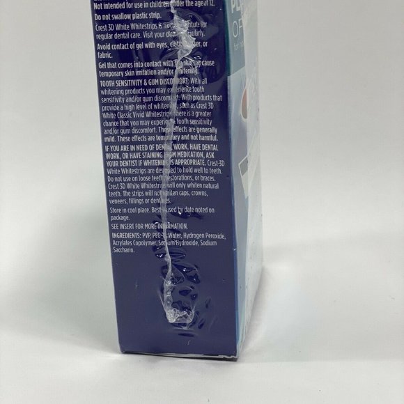 Crest | Other | Crest 3d White Whitestrips Vivid Plus Teeth Whiten ...